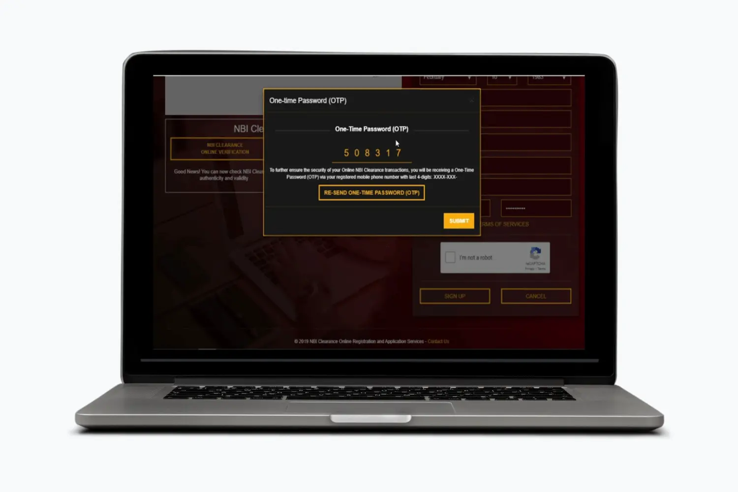 NBI Online Application Submission and Requirements